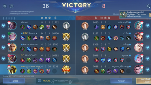 MABAR ML - Profile - SHOWROOM