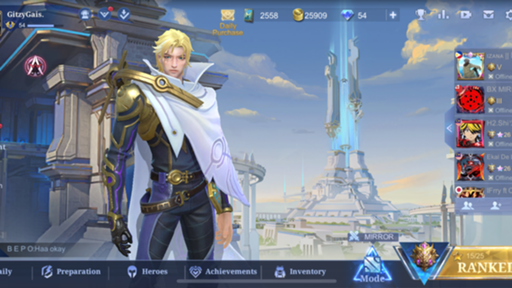 mlbb rank - Profile - SHOWROOM